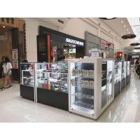 China 4000mm Long Mobile Phone Display Showcase 3000mm Width 10mm Thick Tempered Glass for sale
