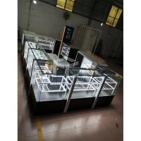China MDF Mobile Phone Display Showcase Cabinet ODM Free Design for sale