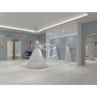 China CNC Bridal Store Display Stands For Garments Shop Decoration for sale