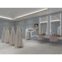 China CNC Bridal Store Display Stands For Garments Shop Decoration for sale