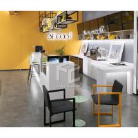 China Laminate Coffee Shop Counter Display for sale