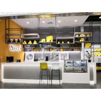 China Laminate Coffee Shop Counter Display for sale