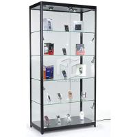 China 2000mm High Aluminum Display Showcase 8mm Tempered Glass Store Display Showcase for sale