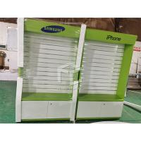 China Slat Wall Display Phone Store Furniture Cabinet 5mm Thick MDF for sale