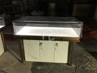 China 1100*600mm Retail Jewelry Display Cases MDF Jewelry display Counter 950mm High for sale