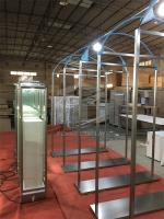 China ODM Fashion Boutique Interior Design Clothing Showroom Design 8mm Tempered Glass for sale