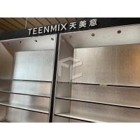China OEM Commercial Shoe Display Rack Wood Shoes Display Showcase For Shop Furniture for sale