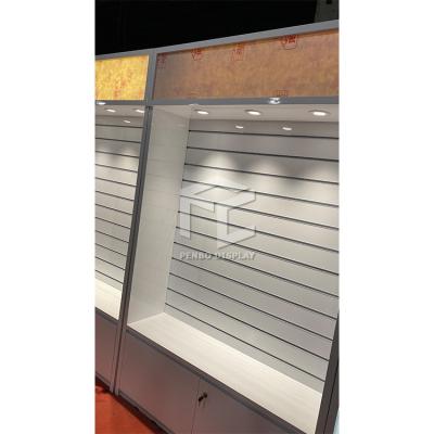 China Nonluminous LOGO Mobile Phone Display Showcase Counter ODM for sale