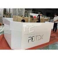 China Nonluminous LOGO Mobile Phone Display Showcase Counter ODM for sale