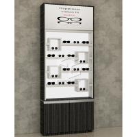 China OEM Wall Mounted Display Cabinets With Glass Doors 16mm Thick MDF for sale