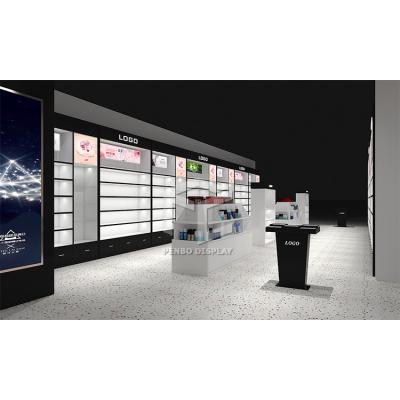 China OEM Skincare Display Shelves Stands for sale