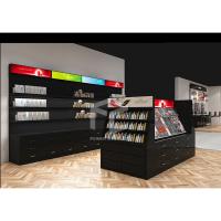 China ODM Skin Care Display 9mm Thick MDF Skincare Cabinet Powder Coated for sale