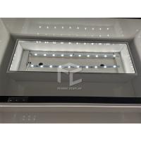 China Power Saving T5 LED Skincare Display Shelves For Shop 5mm Thick MDF for sale