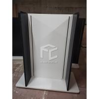 China Power Saving T5 LED Skincare Display Shelves For Shop 5mm Thick MDF for sale