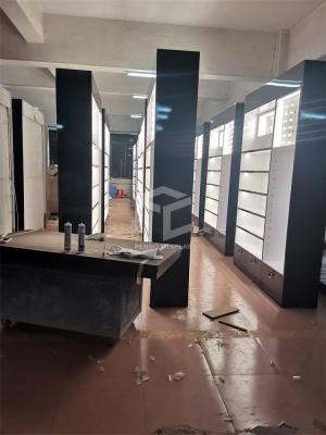 China ODM Skincare Display Shelves T5 LED Cosmetic Store Display for sale