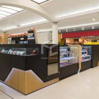 China Painting Mobile Phone Display Showcase Cell Phone Kiosk for sale