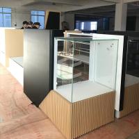China Painting Mobile Phone Display Showcase Cell Phone Kiosk for sale