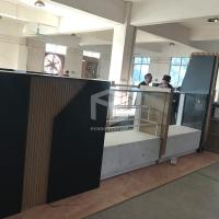 China Painting Mobile Phone Display Showcase Cell Phone Kiosk for sale