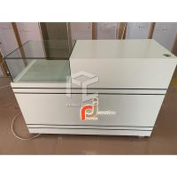 China 6pcs Wall Mobile Phone Display Showcase Counter With T4 LED Lighting for sale