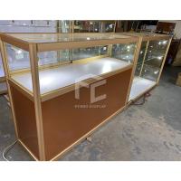 China Aluminium Frame Glass Display Showcase Cabinet for sale