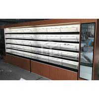 China L5 LED Optical Shop Display Cabinets Cases 20mm MDF Veneer for sale