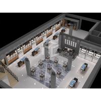 China Glass Steel Watch Display Showcase Shops Display Furniture for sale