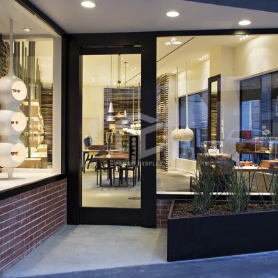China Metal Halide Optical Shop Display Cabinets Furniture 8mm MDF for sale