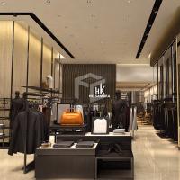 China Ecological Garment Store Furniture 3mm Thick MDF Simple Style for sale