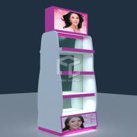 China 16mm MDF Free Standing Skin Care Display For Shop Monomer Design for sale