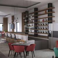 China 15mm Thick MDF Coffee Shop Display Electroplate Color Wood Veneer for sale