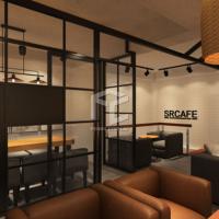China T4 LED Coffee Shop Display ODM Coffee Shop Kiosk Powder Coated for sale