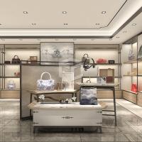 China MDF Shop Bag Display Shelf for sale