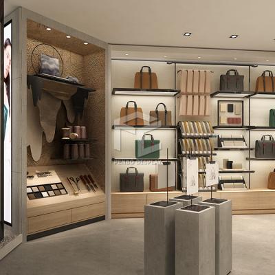 China CNC Processing Bag Display Stand For Shop 15mm Thick MDF Handbag Display Stand for sale