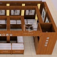 China 6pcs Glass Jewelry Vitrine Display 1055mm High Jewelry Display Showcases for sale