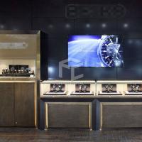 China OEM Watch Display Showcase 1200mm High Countertop Jewellery Display Cabinet for sale