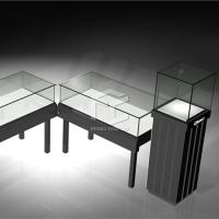 China T4 LED Power Saving Glass Watch Display Showcase Table 8mm MDF  Fashion Style for sale