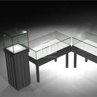 China T4 LED Power Saving Glass Watch Display Showcase Table 8mm MDF  Fashion Style for sale