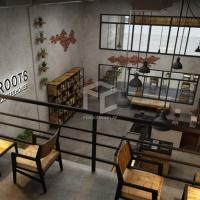 China 3mm MDF Coffee Shop Display EPE Cotton Packaging Coffee Shop Kiosk for sale