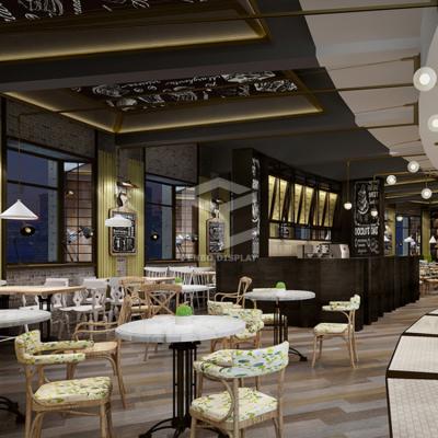 China OEM Coffee Shop Showcase Counter for sale