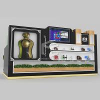 China OEM Skincare Display Shelves 12mm Thick MDF Cosmetic Shop Display for sale