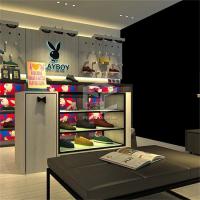 China Plywood OEM Footwear Display Rack For Shoes Marble Stone for sale