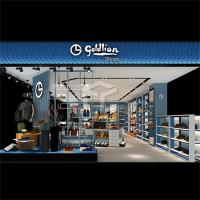 China OEM Shoe Display Racks CNC Processing Plywood Footwear Display Stand For Shop for sale