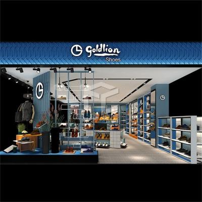China OEM Shoe Display Racks CNC Processing Plywood Footwear Display Stand For Shop for sale
