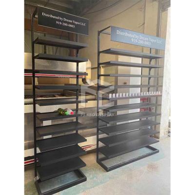 China Electroplate Iron Smoke Shop Furniture ODM Spray Painted for sale