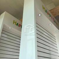 China Veneered Smoke Shop Furniture Monomer Design 3mm Thick MDF for sale
