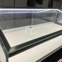 China 8mm Tempered Glass Museum Display Showcase Monomer Design for sale