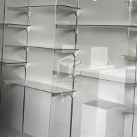 China EPE Foam Packaging Museum Display Cabinet 10mm Thick Tempered Glass for sale
