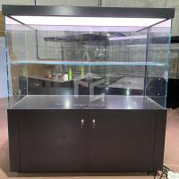 China ODM Museum Display Furniture 8mm Thick Tempered Glass With Free Design for sale
