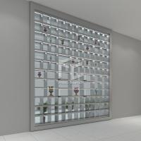 China 16mm Thick MDF Museum Wall Display Cases 6000mm High Wooden Museum Display Cases for sale