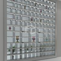 China 16mm Thick MDF Museum Wall Display Cases 6000mm High Wooden Museum Display Cases for sale